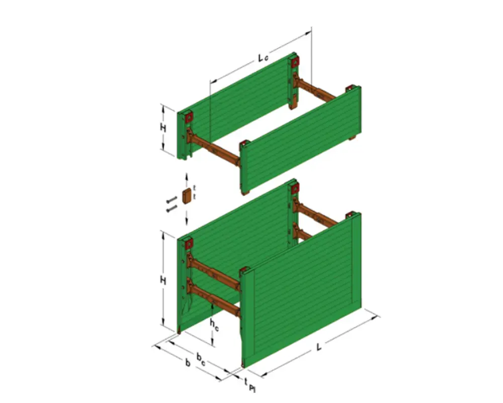 Elite GSS | BV60 Mini Trench Box | Trench Shoring System | Elite GSS