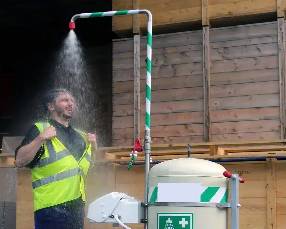 Elite GSS | Jacketed Mobile Safety Shower with Eye/Face Wash - 114 ...