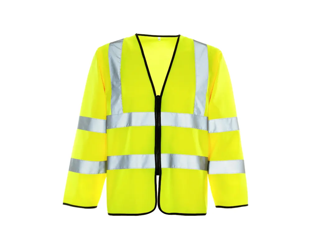 Elite GSS | Hi-vis Zipped Jerkin | High visibility PPE Clothing | Elite GSS